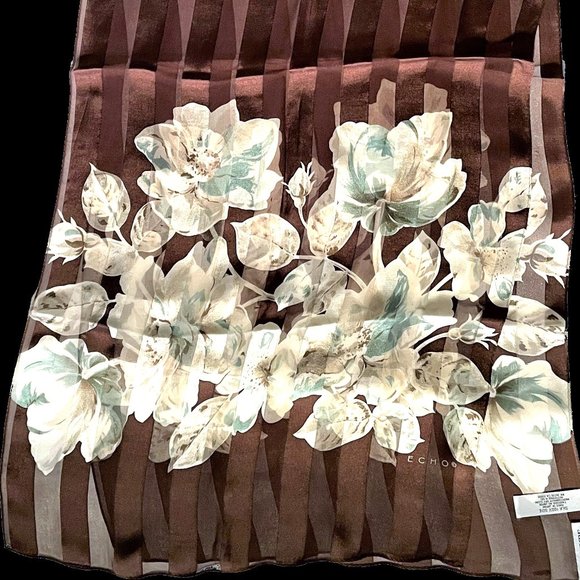 Echo | Accessories | Echo Silk 0 Oblong Scarf | Poshmark